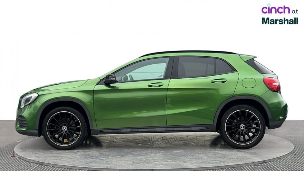 Used 2018 GREEN Mercedes-Benz GLA GLA 220d 4Matic AMG Line Premium 5dr ...