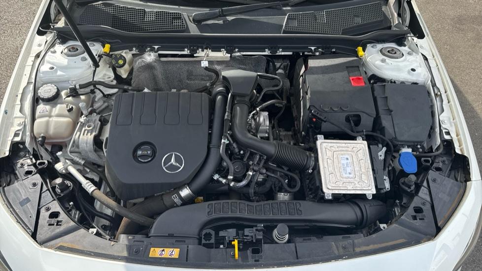 Used 2021 WHITE Mercedes-Benz A-Class A180 AMG Line 5dr Auto, 34,495 ...