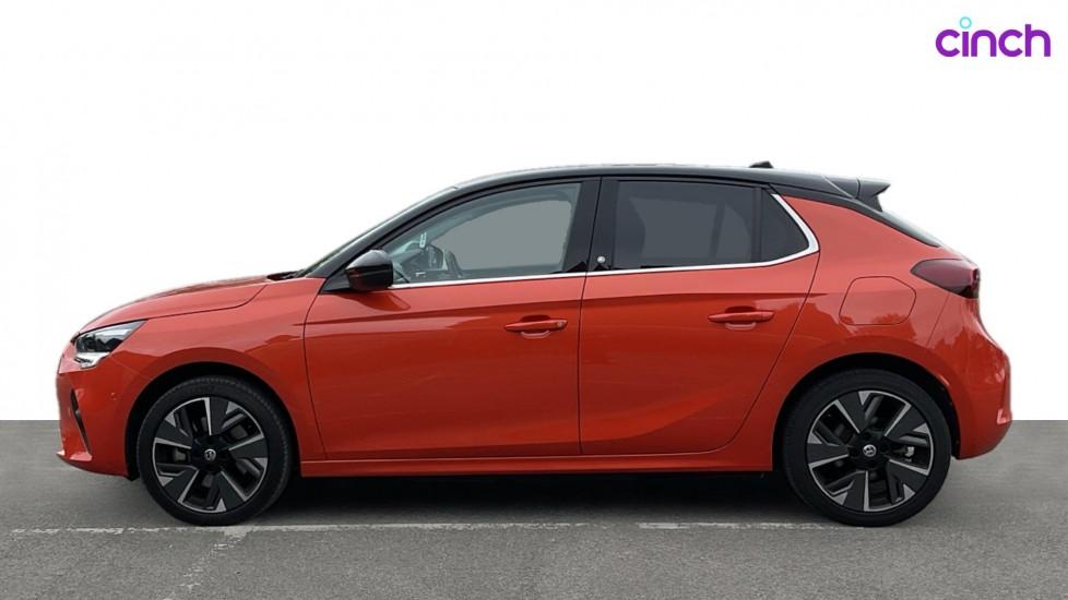 Used 2022 ORANGE Vauxhall Corsa-e 100kW Elite Nav Premium 50kWh 5dr ...