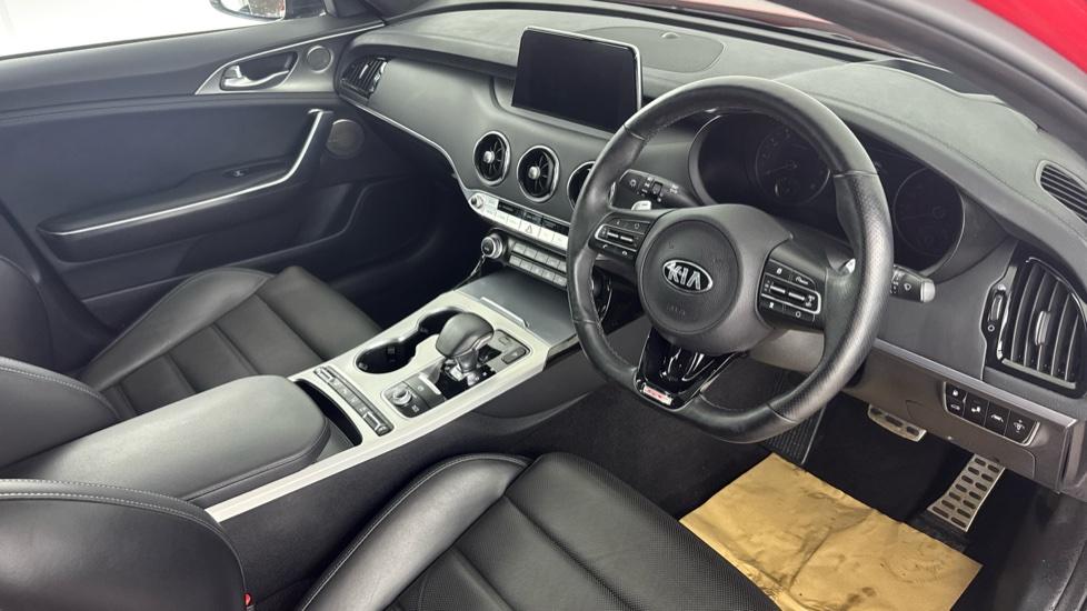 Used 2019 RED Kia Stinger 3.3 T-GDi GT S 5dr Auto, 17,036 miles - cinch